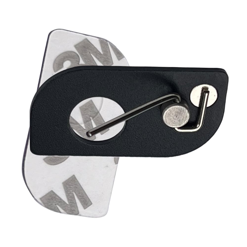 - QI HUO JU - 4Pcs Recurve Bow Arrow Rest Archery Magnetic Arrow Rest Adhesive Back Stick on Arrow Rest Right and Left Hand for Recurve Bow Hunting Targeting (Left Hand)