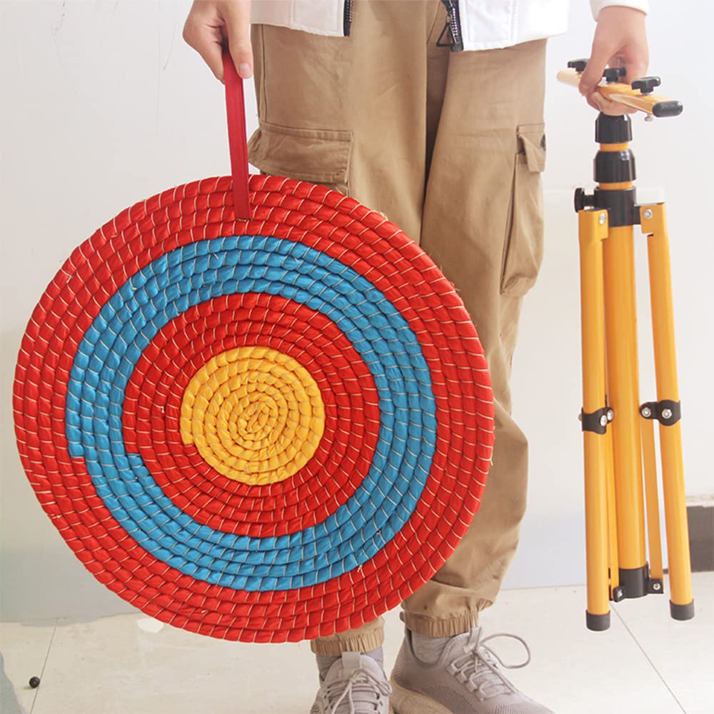 - QI HUO JU - Archery Target Stand for Adult, Mobile Adjustable Bow Target Stands Steel for Outdoor Straw&Foam Targets Range Practice Shooting