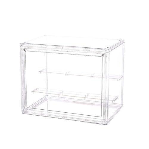 -Box Storage Display Stand Figure Shelf Transparent Display Cabinet Acrylic Mart Doll Display Box