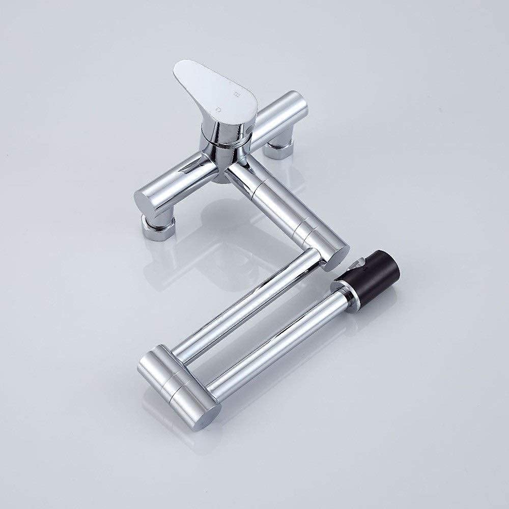-Taps,Faucets,Kitchen in-Wall Faucet Cold Heat Wash Basin Sink Taps Rotate Basin Balcony Water-Tap Mixing Valve Rotate Fold Pull Faucet Hotel Bathtub Faucet