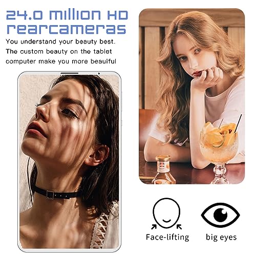 5g / 2+32g / Hd Tablet 10.1 Inch,Panel Computer with 2.4mp+4.8mp Camera, WiFi Bluetooth GPS Tablet Android 12 Operating System (Most 512gb Expand)
