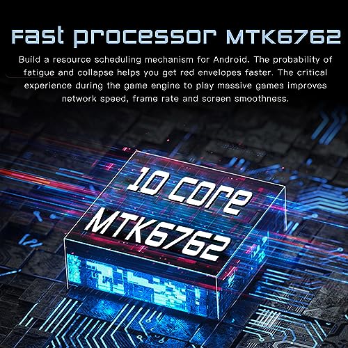 5g / 2+32g / Hd Tablet 10.1 Inch,Panel Computer with 2.4mp+4.8mp Camera, WiFi Bluetooth GPS Tablet Android 12 Operating System (Most 512gb Expand)