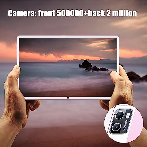 2+16g Tablet 10.1 Inch Hd 10 Core IPS Ultra-Thin Android Computer High Configuration Full Netcom Voice Call Game Tablet Supports WiFi Bluetooth Voice Call Game Office