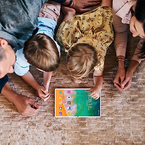2+16g Tablet 10.1 Inch Hd 10 Core IPS Ultra-Thin Android Computer High Configuration Full Netcom Voice Call Game Tablet Supports WiFi Bluetooth Voice Call Game Office