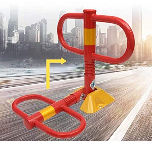- Parking Barriers Lockable Metal Car Parking Lock Bezel, The Bezel and The Manual Parking Space-Saving, with Two Keys, As with a Reflecting Marker Bollard