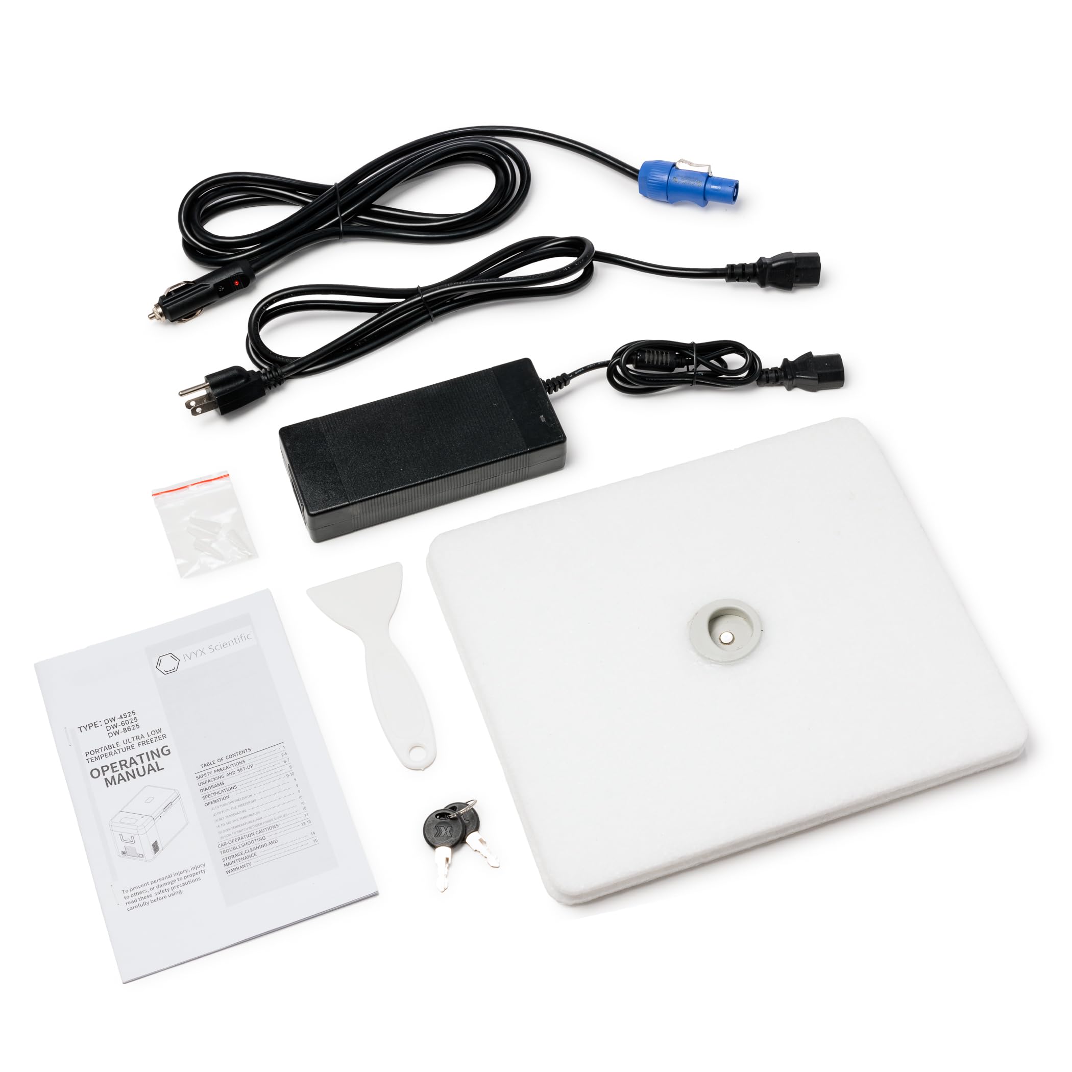 -86°C (-123 °F) Ultra-Low Temperature Lab Freezer, for Laboratory Samples Storage