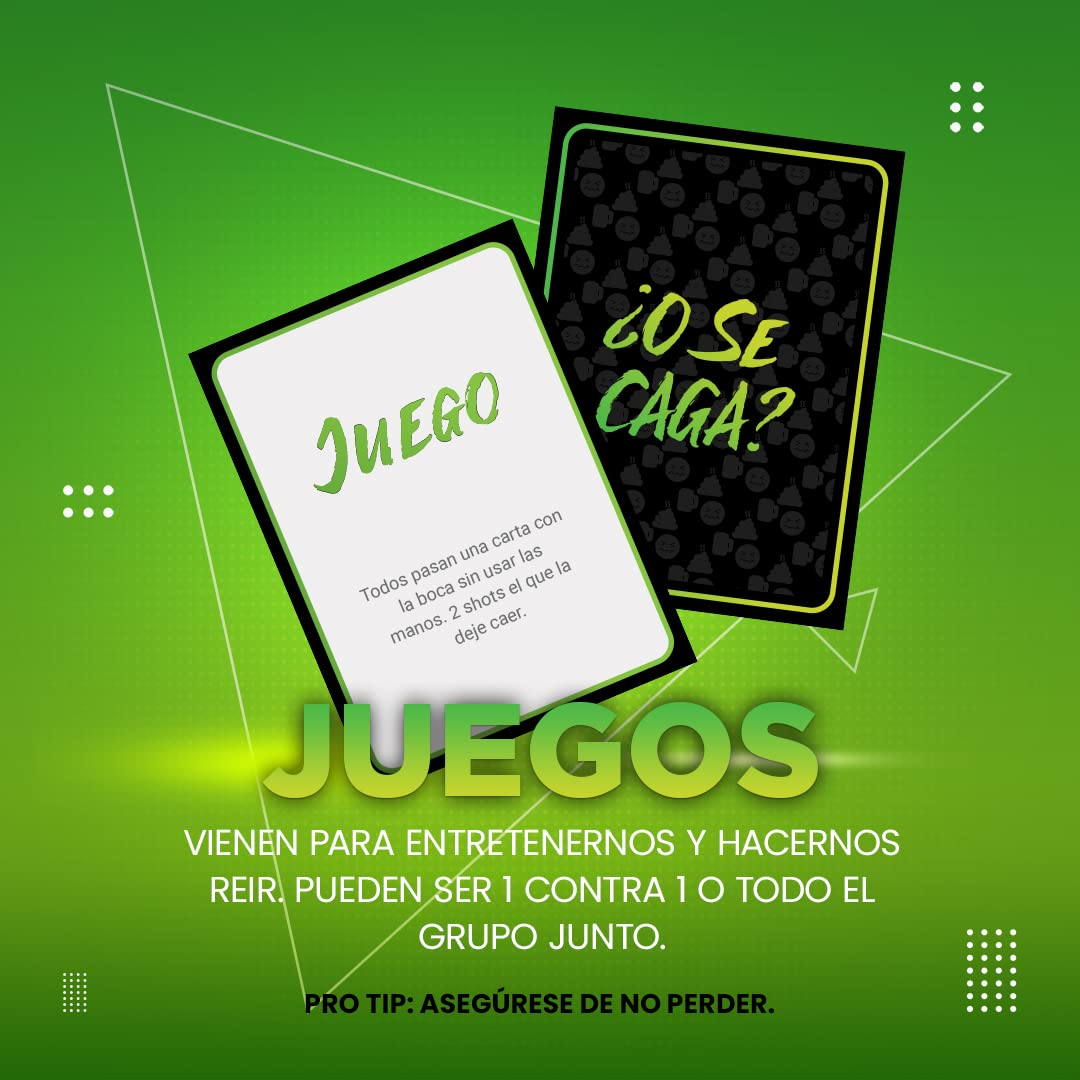 ¿O se caga? | Drinking Game en Español con 153 cartas