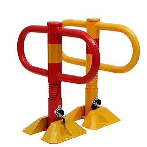 - Parking Barriers Lockable Metal Car Parking Lock Bezel, The Bezel and The Manual Parking Space-Saving, with Two Keys, As with a Reflecting Marker Bollard