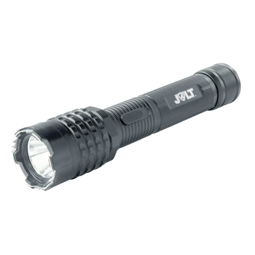 : Streetwise Stun Gun Flashlight for Self Defense Rechargeable with 3 Light Modes - Jaws Tactical 96,000,000*