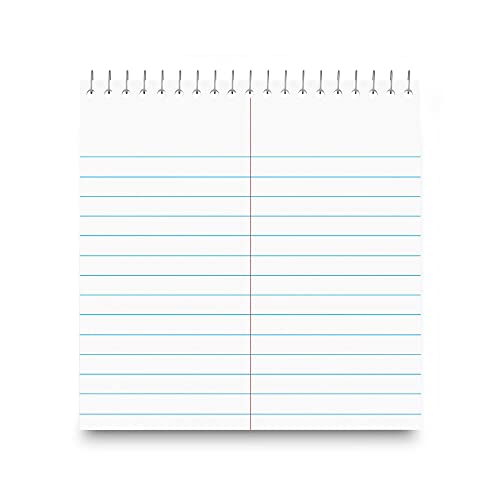 ---Universal 96920 Steno Book, Gregg Rule, 6 x 9, White, 80 Sheets, 6 Pack