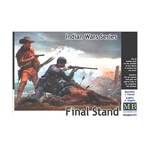 'MB35191 Figure Final Stand Indian Wars Series Master Box