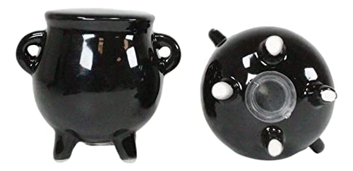 "Home Décor Accents" Halloween Witching Hour Witch Magic Cauldrons Salt N Pepper Shakers - Home Accents 33-kl1-9016