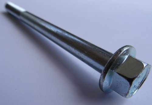 (1) M10-1.25 x 130mm JIS Hex Head Flange Bolt - Small Head, Class 10.9 Zinc