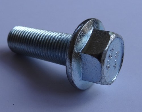 (1) M12-1.25 x 35mm JIS Hex Head Flange Bolt - Small Head, Class 10.9 Zinc