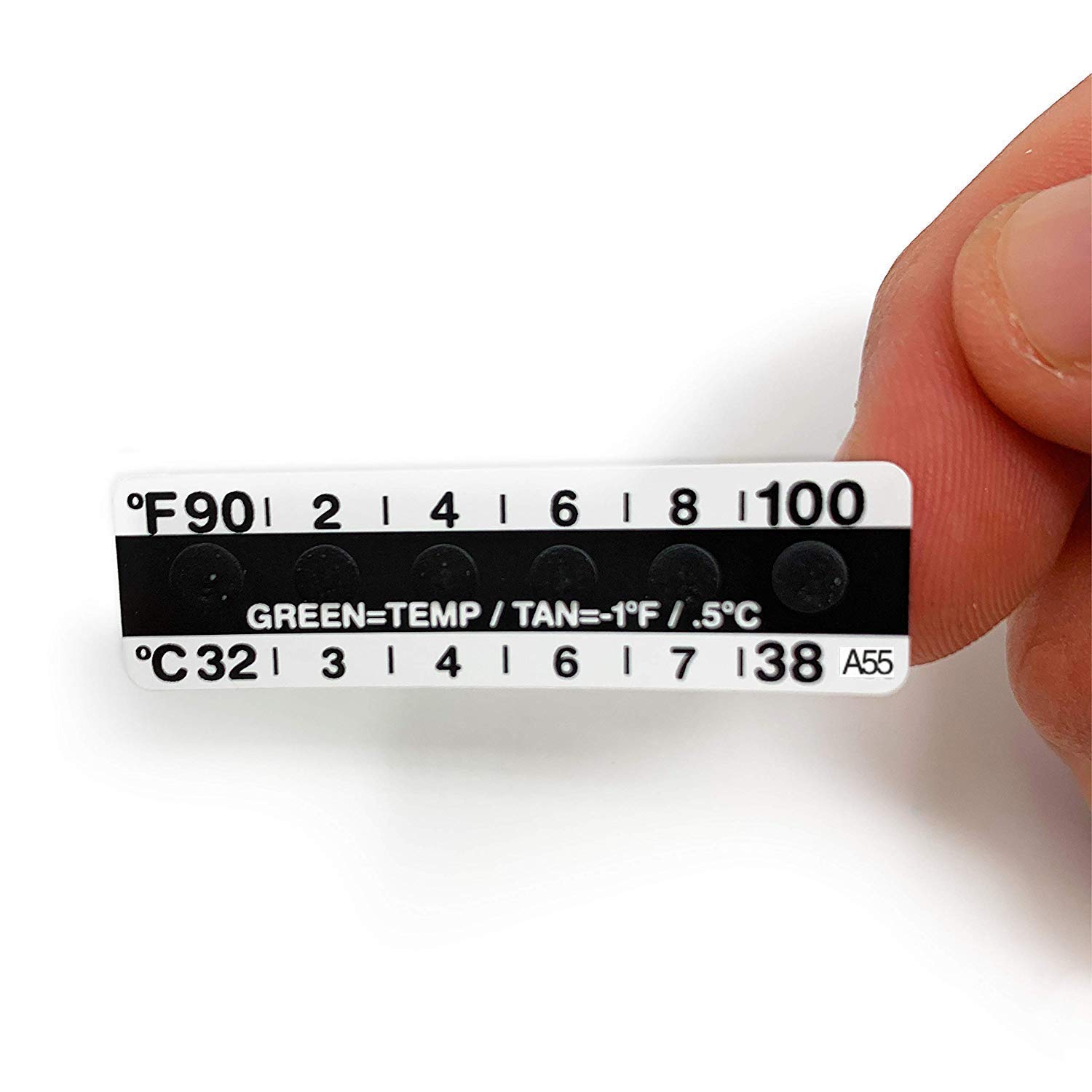 (10 Pack) Temperature Strips for Urine Drug Testing,Measurement Range: 32°C-38°C(not Used as Body Temperature Measuring)