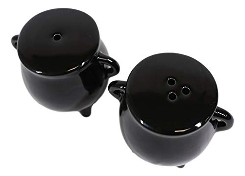 "Home Décor Accents" Halloween Witching Hour Witch Magic Cauldrons Salt N Pepper Shakers - Home Accents 33-kl1-9016