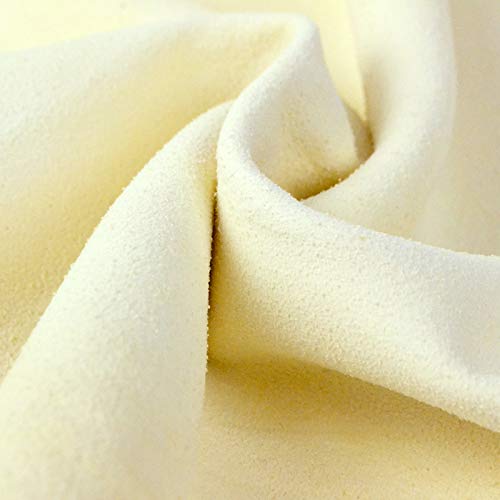 (1 Pack) Car Natural Chamois Cleaning Cloth, AutoCare Genuine Deerskin Leather Auto Car Wash Drying Towel,Super Absorbent (30 x 50 cm)