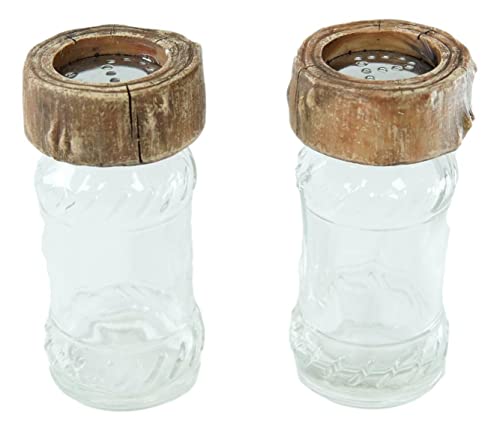 "Home Décor Accents" Spice Delivery Cattle Cow Pushing Wagon Cart Salt And Pepper Shakers Set - Home Accents 33-kl1-10163