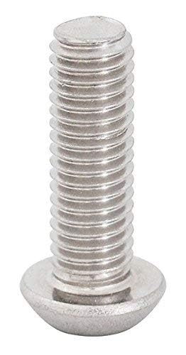 (100pcs) BelMetric Button Head Tamper Proof Screws M8X25 Stainlesss Steel Button Head Security Screw Torx 40 with Pin, SBT8X25SS