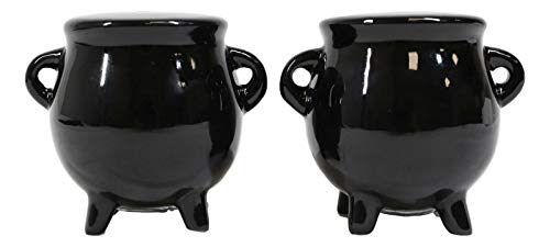 "Home Décor Accents" Halloween Witching Hour Witch Magic Cauldrons Salt N Pepper Shakers - Home Accents 33-kl1-9016