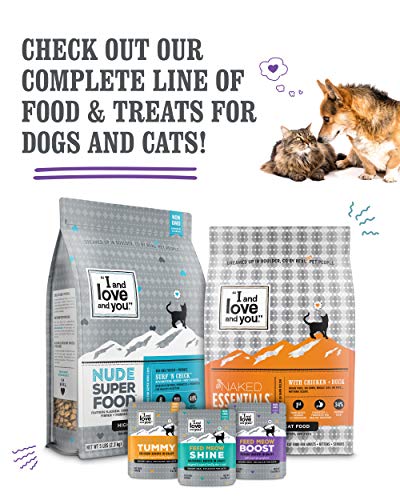 "I and love and you" Naked Essentials Canned Wet Cat Food - Grain Free, Cod + Chicken, 5.5-Ounce, Pack of 12 Cans