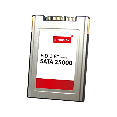 .innodisk. D1SN-08GJ20AC1EB Flash Disk/SSD, FID 1.8" SATA 25000 (Industrial, Standard Grade, 0°C ~ +70°C) - 08GB FID 1.8" SATA 25000 SLC