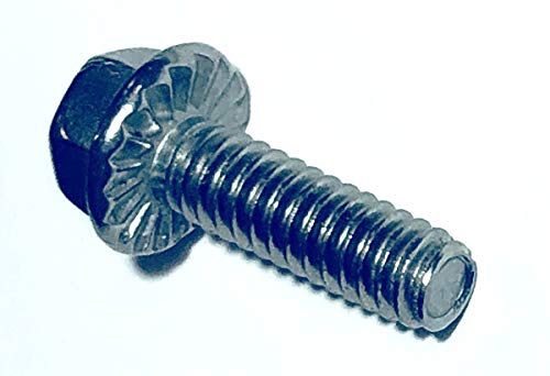 (25) 1/4-20 X 3/4 Hex Flange Bolts with Serrations 18-8 Stainless