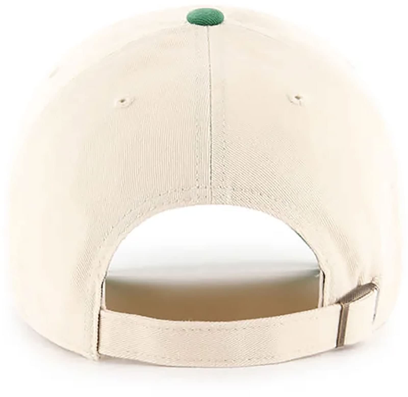 '47 Oakland Athletics Cooperstown Clean Up Dad Hat Baseball Cap - Natural/Kelly Green