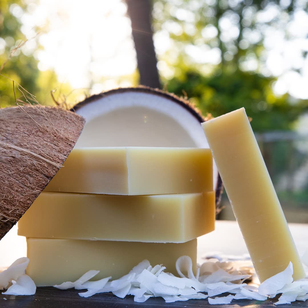 "Chagrin Valley Soap & Salve Shampoo Bar, Coconut, Unscented, Organic, Vegan, Curly & All Hair Types, 5.6 oz (159 g), Recyclable Packaging, SLS Free, Paraben & Cruelty Free"