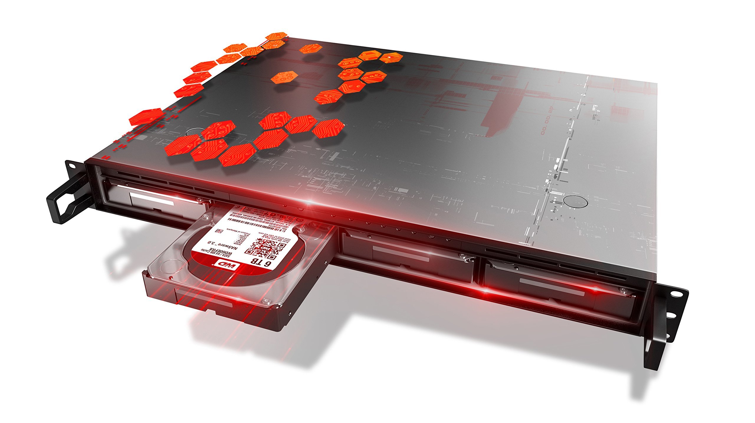 WD Red 6TB NAS Hard Drive - 5400 RPM Class, SATA 6 Gb/s, 64 MB Cache, 3.5in - WD60EFRX (Renewed)