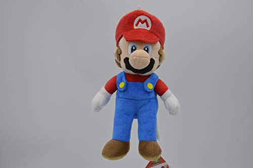 "Little Buddy 1583 Super Mario All Star Collection - 1583 - Mario Medium Stuffed Plush, 14""", multi-colored