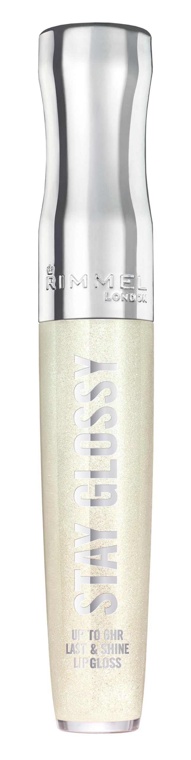 Rimmel Stay Glossy Lip Gloss - Non-Sticky and Lightweight Formula for Lip Color and Shine - 815 Halo-There, .18oz