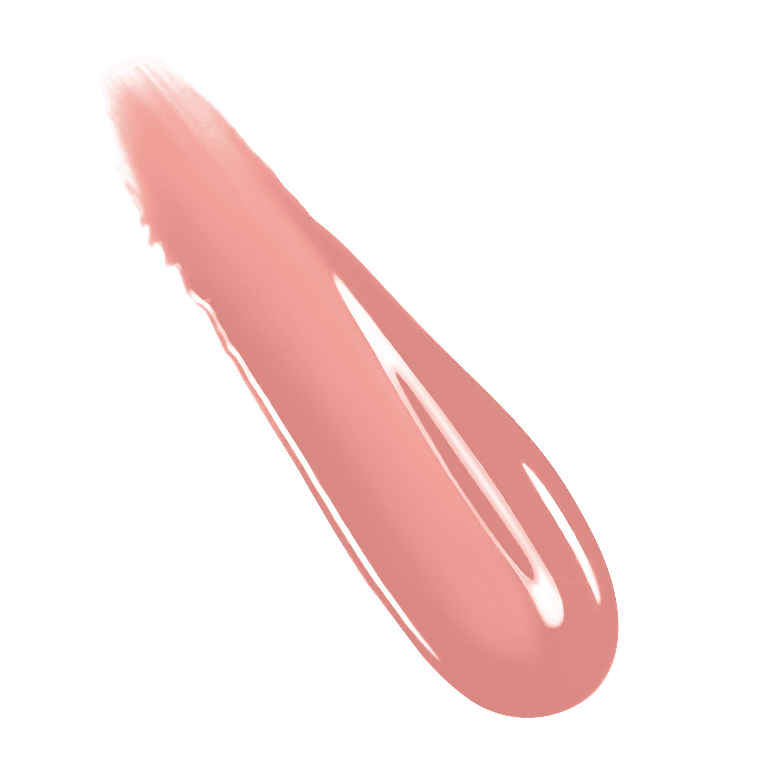 Rimmel Stay Glossy Lip Gloss - Non-Sticky and Lightweight Formula for Lip Color and Shine - 133 Bare Minimum, .18oz