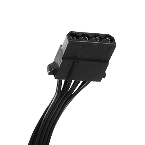 SilverStone Technology SST-ET750-B Watt 80 Plus Bronze Fixed Cable Computer Power Supply with All Flat Black Cables