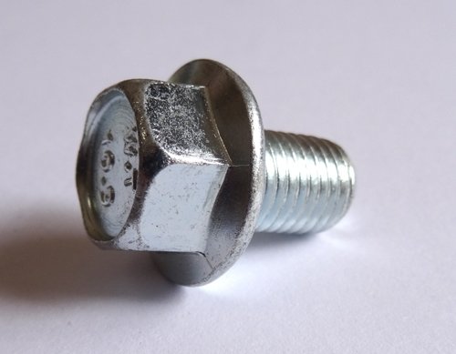 (10) M10-1.25 x 16mm JIS Hex Head Flange Bolt - Small Head, Class 10.9 Zinc