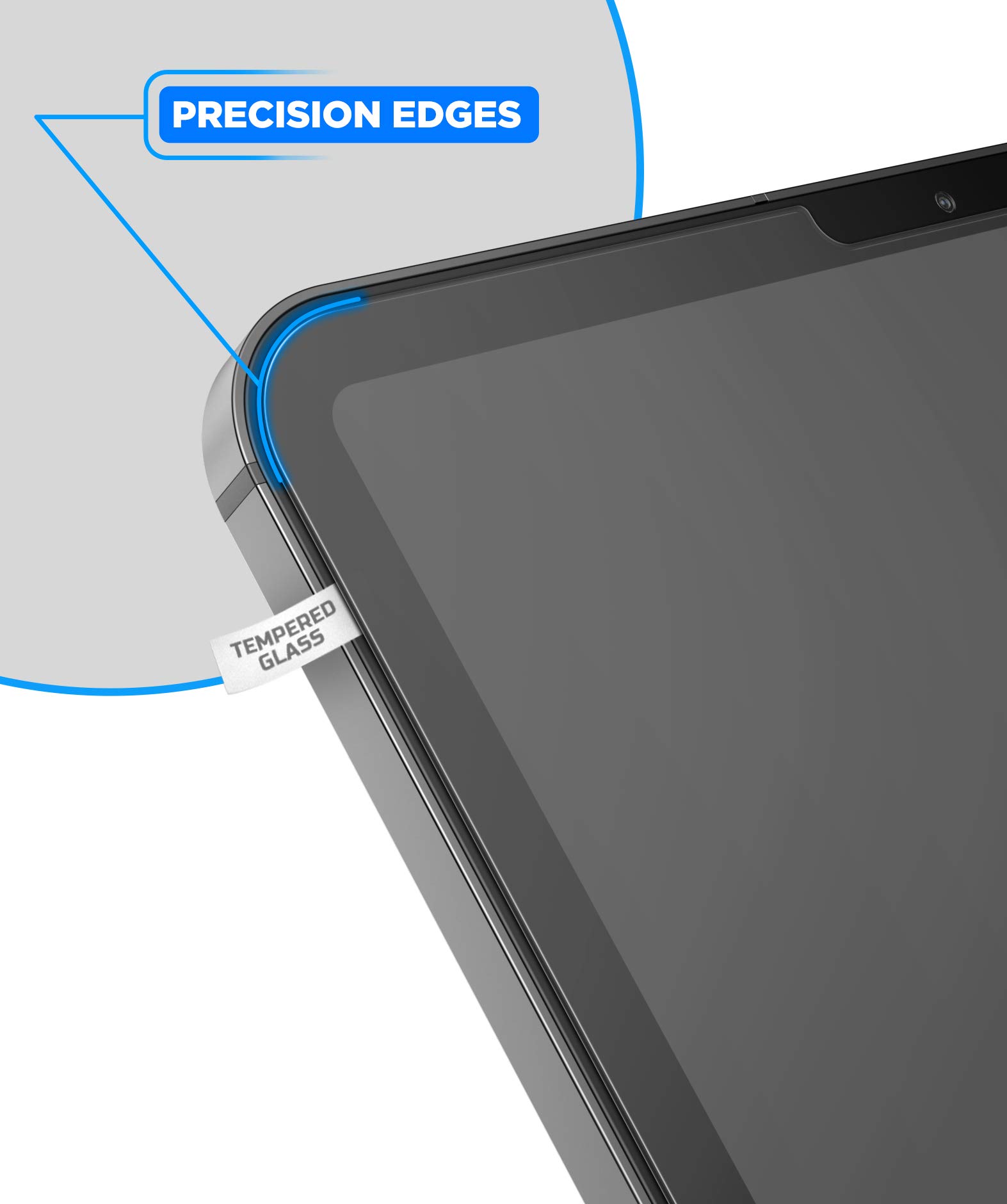 magglass iPad Pro 12.9" Tempered Glass Matte Screen Protector (2020, 2021 & 2022) Fingerprint Resistant Anti Glare Screen Guard (Case Compatible)