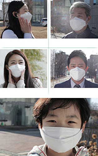 [10-Pack] ILWOUL 3D Contour KF94 Face Mask Anti-Fog & Anti-Slip [Disposable][Made in Korea]