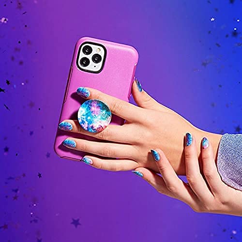 (6 Pack) Cellphone Stand,Cell Phone Finger Foldable Holder Grip for Smartphones and Tablets - Black White Pink Unicorn Blue Galaxy Marble Mandala