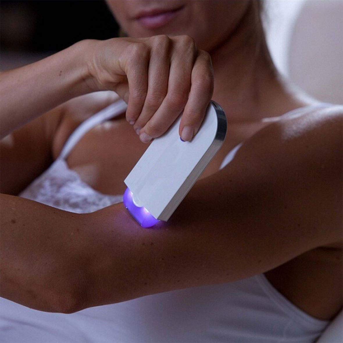 YES Finishing Touch Hair Remover Epilator Tool Instant Pain with Sensor Light …