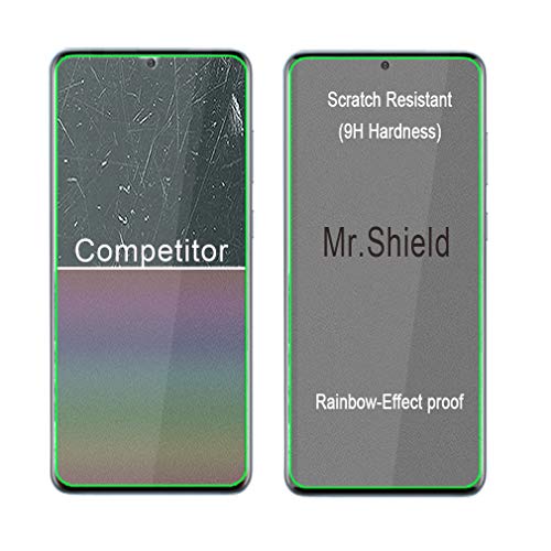 [3-Pack]-Mr.Shield Designed For Samsung Galaxy S21 5G (6.2 Inch) [Tempered Glass] Screen Protector [Japan Glass With 9H Hardness] with Lifetime Replacement