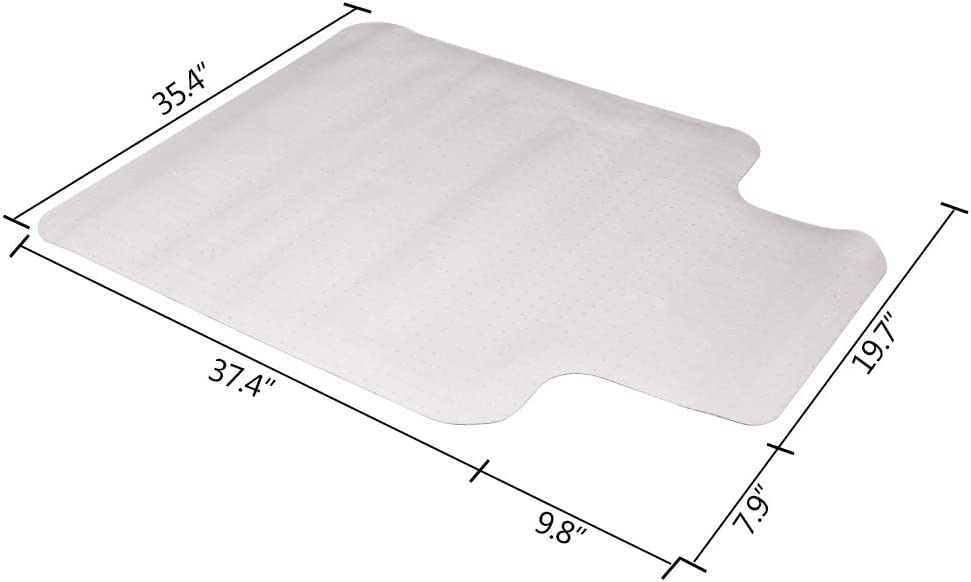 [48" X 36"] Chair Mat,Office Chair Mat for Carpets, Floor mat for Desk Chair,Transparent Mats for Chairs,Heavy Duty & Easy Glide,Multi-Purpose Protector Chair Carpet for Home