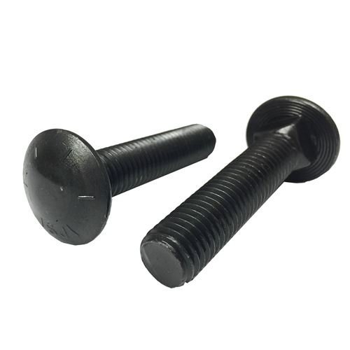 (15) 1/2-13X2 Grade 8 Full Thread Carriage Bolts Plain