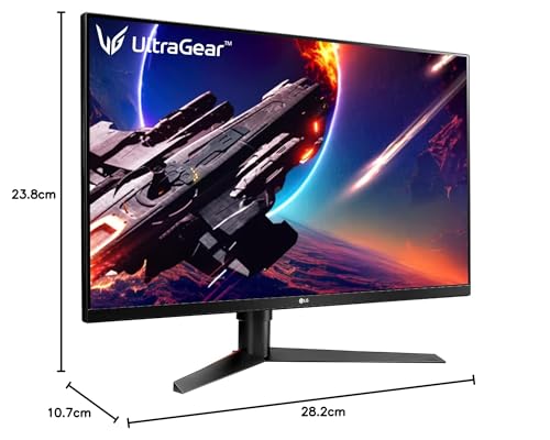 "LG 32GK650F-B 32" QHD Gaming Monitor with 144Hz Refresh Rate and Radeon FreeSync Technology", Black