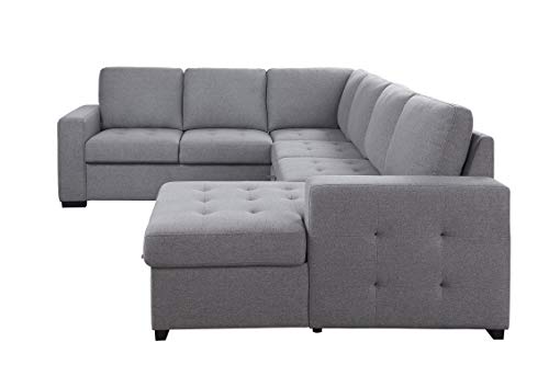 Acme Furniture Nardo Sectional, Gray