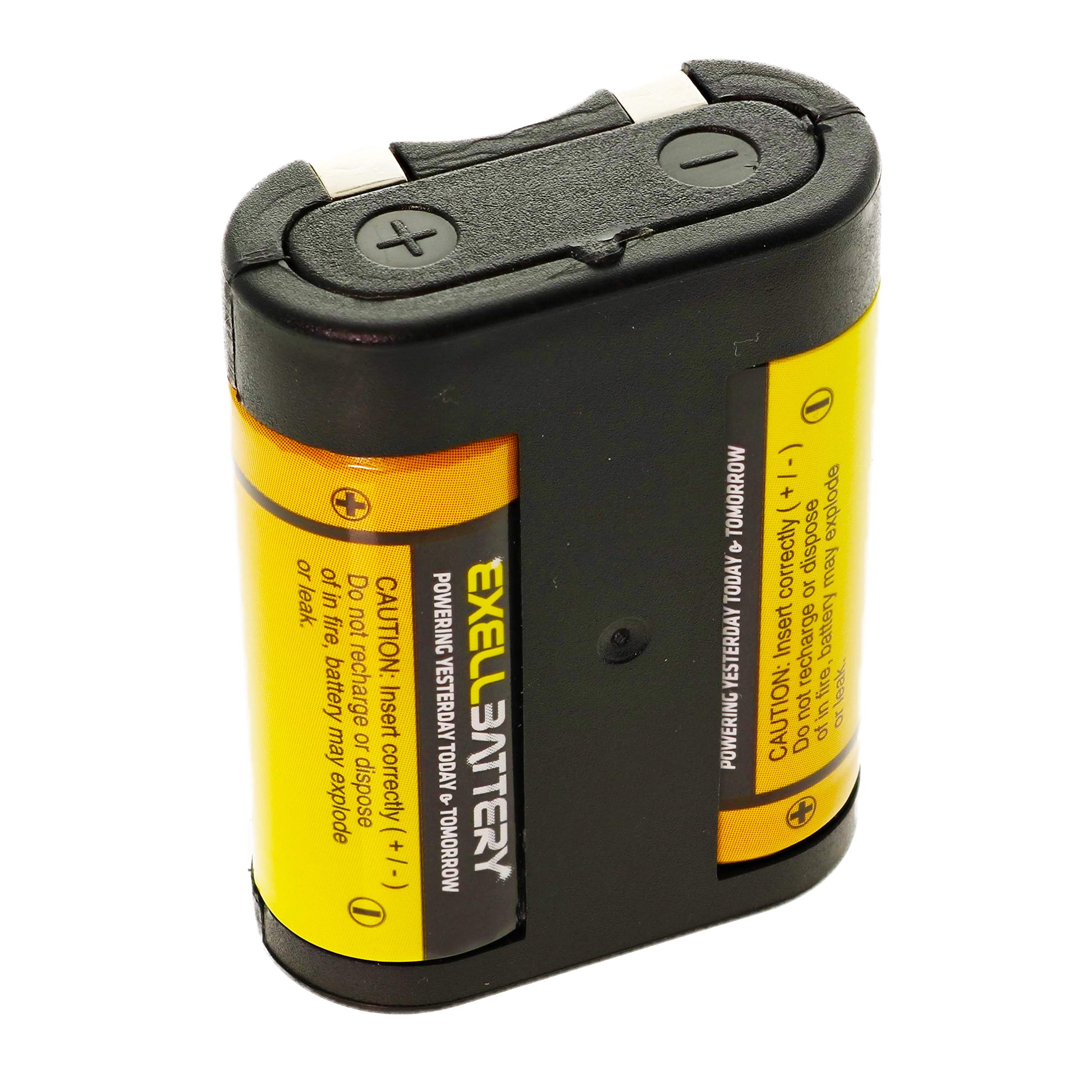 (2-Pack) 2CR5 6V 1700mAh (Highest Capacity on The Market) Photo Lithium Battery Replaces 2CR5, DL245, DL2CR5, DL345, DL345A, EL2CR5, EL2CR5BP, EOS 1V, KL2CR5, KL2CR5-1, PR2CR5, RL2CR5, RL2CR5-1