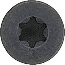 (200) 5/16"-18 x 2-1/2" T40 Torx 6-Lobe Flat Head Trailer Floorboard Deck Screw - by Fastener Depot, LLC