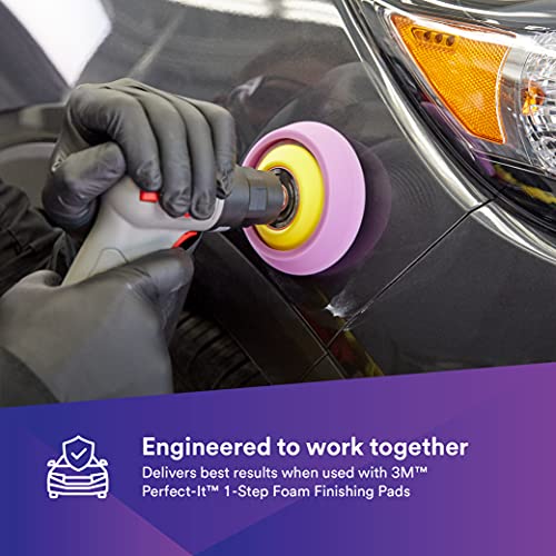 3M Perfect It 1 Step Finishing Material, 33039, for Paint Finishing Cars, Trucks, and Other Painted Surfaces, 32 fl oz, 6/Case, Purple