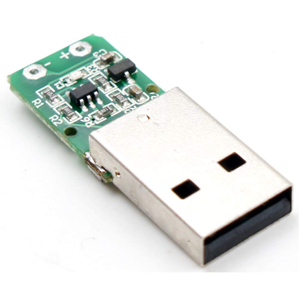 (5 Pack) JacobsParts 12V Fixed Voltage USB Type-A QC 2.0 3.0 DC Trigger Module Board