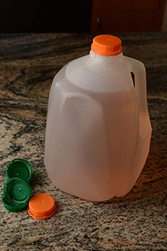 [15 PACK] Empty Plastic Gallon Juice Bottles with Tamper Evident Caps 128 OZ - Smoothie Bottles - Ideal for Juices, Milk, Smoothies, Picnic's and even Meal Prep by EcoQuality Juice Containers