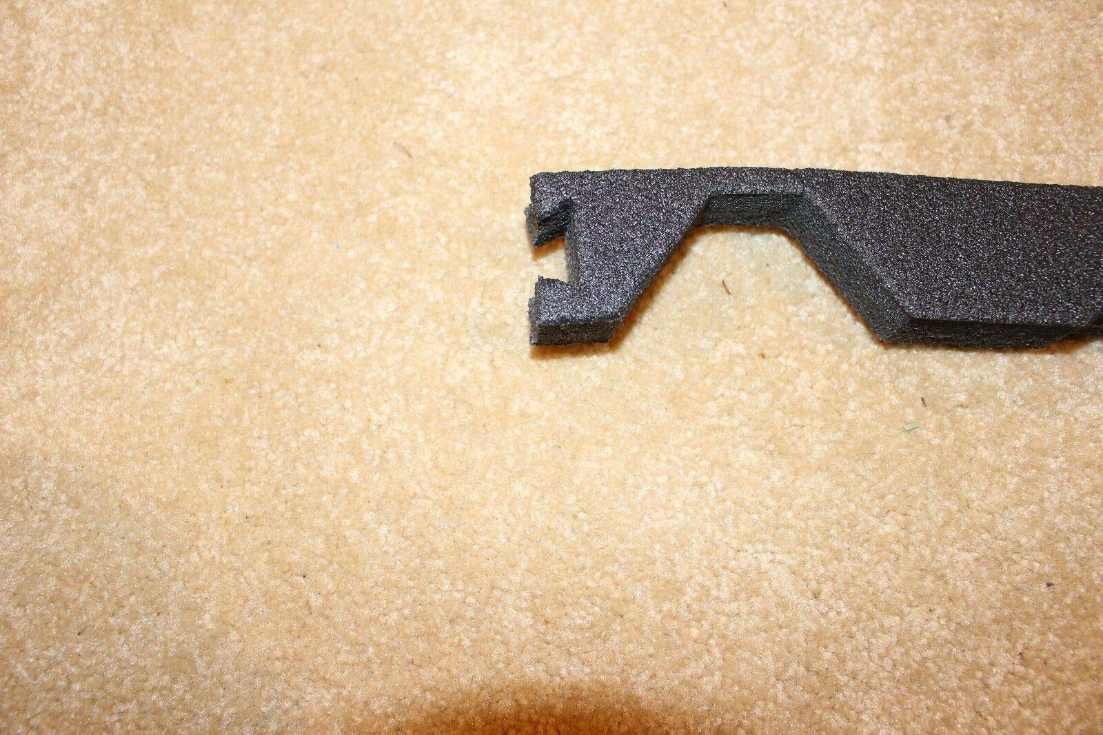 (50 pcs) R Panel foam outside closure strips 3' long